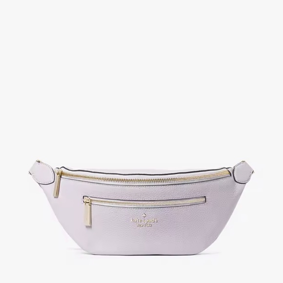 kate spade | Bags | Kate Spade Leila Pebbled Leather Belt Bag Fanny ...